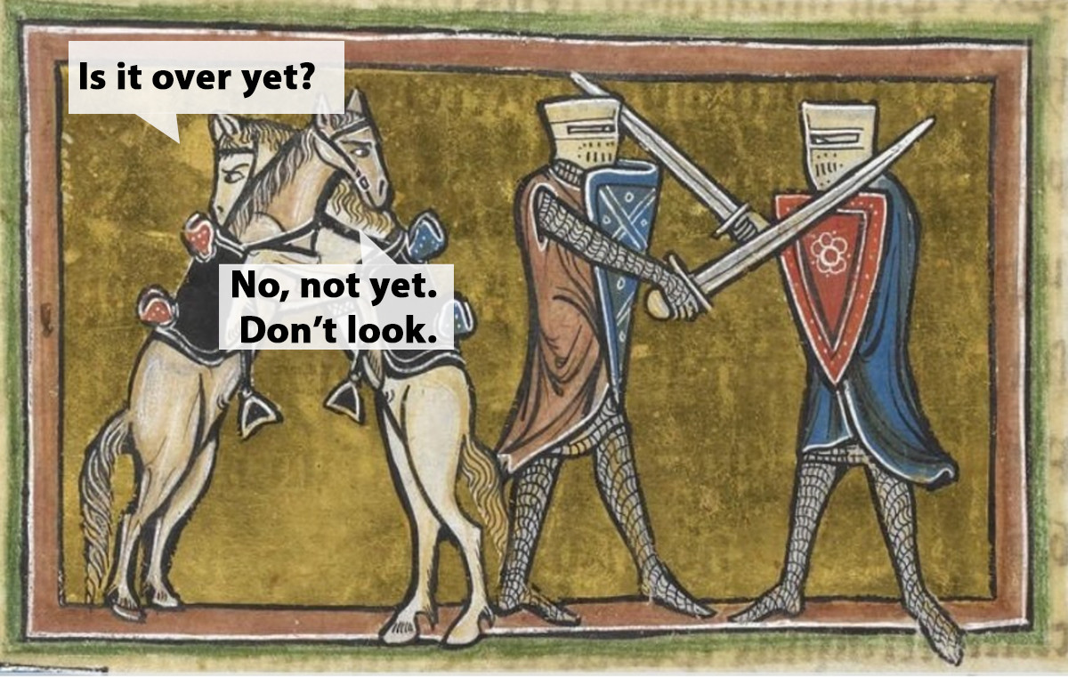 “Edad Media miserable”: imágenes europeas antiguas se convierten en ...