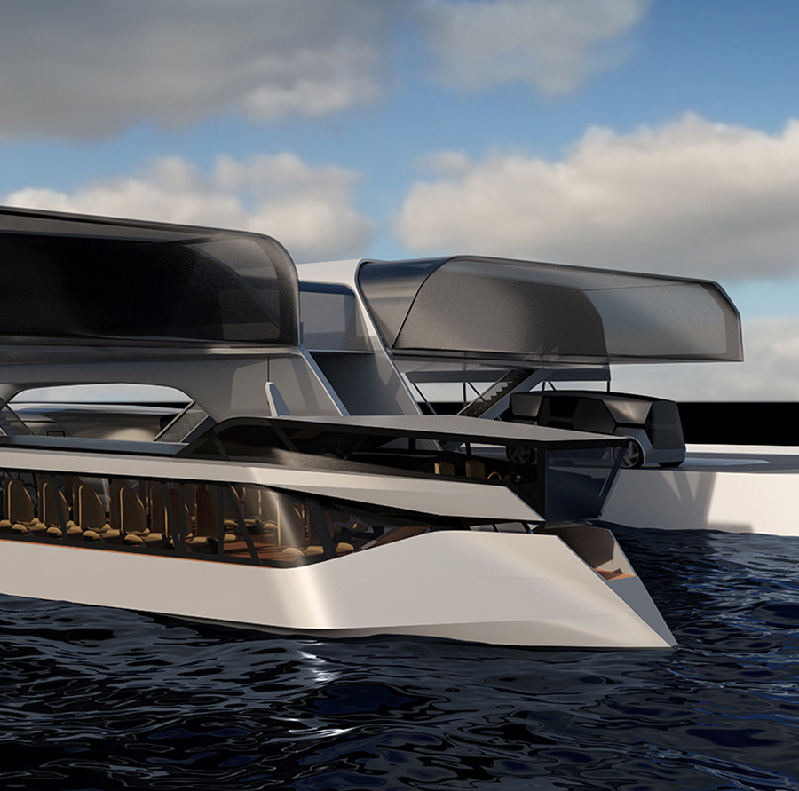 Modernos barcos fluviales que podrán navegar en el Moscova en 2022 ...