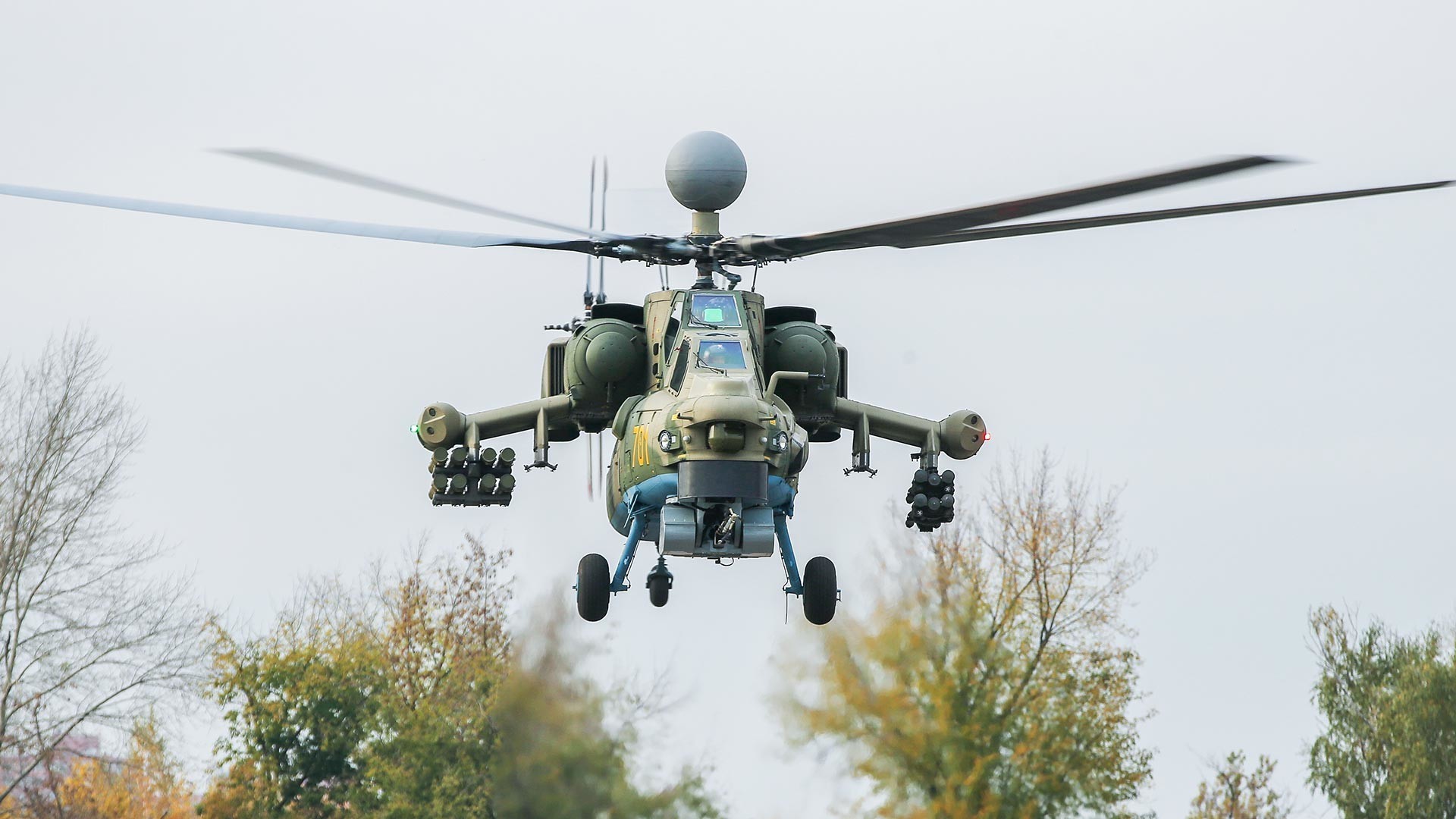Mi-28NM, así es la nueva modificación del helicóptero de ataque más ...