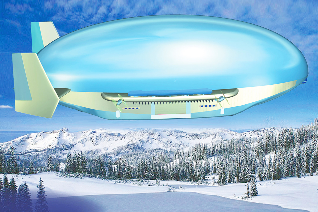 Los dirigibles militares rusos toman el control del cielo - Russia ...